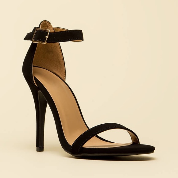 GoJane | Shoes | The Skinny Satin Ankle Strap Heels Used | Poshmark